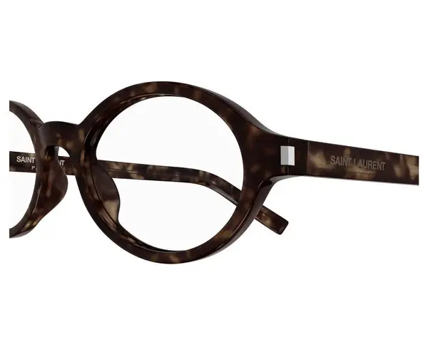 Saint Laurent Full Rim Oval Eyeglasses