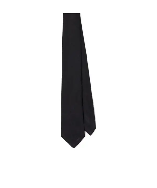 Prada Satin Neck Tie - Black