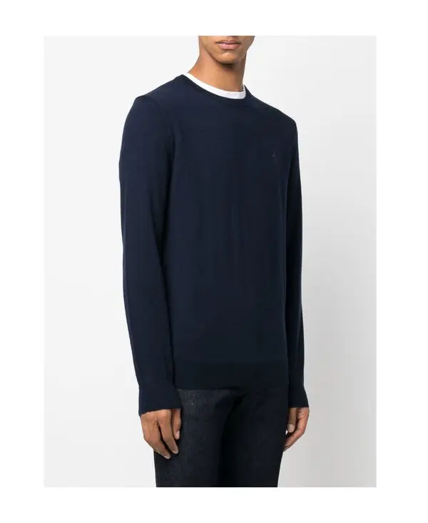 Polo Ralph Lauren Crewneck Jumper With Embroidered Pony - Black