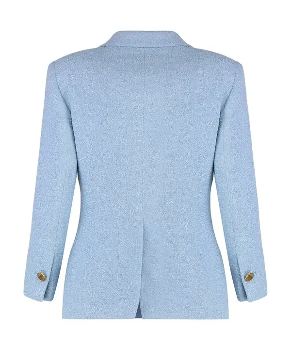 Tagliatore One Button Blazer - Blue