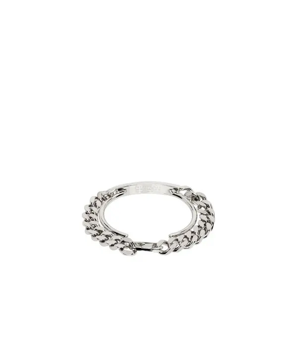 MAISON MARGIELA Chain-detail Cuff Bracelet - Silver
