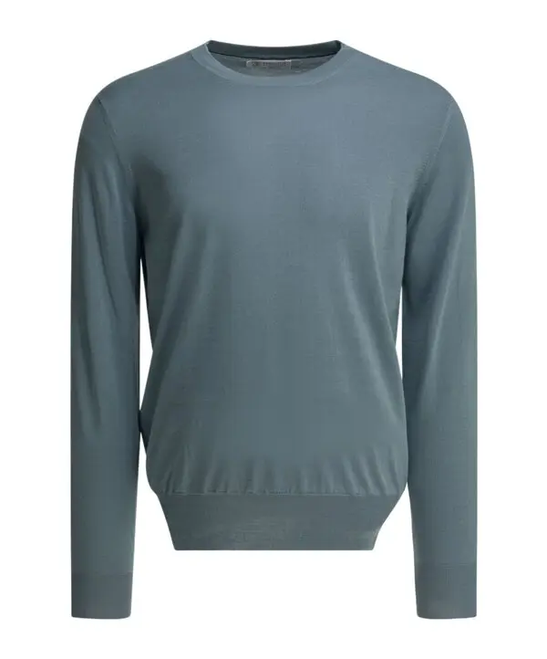 Brunello Cucinelli Crewneck Knitted Jumper - Green