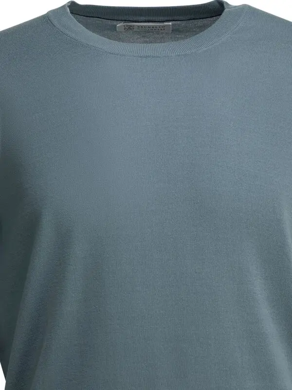 Brunello Cucinelli Crewneck Knitted Jumper - Green