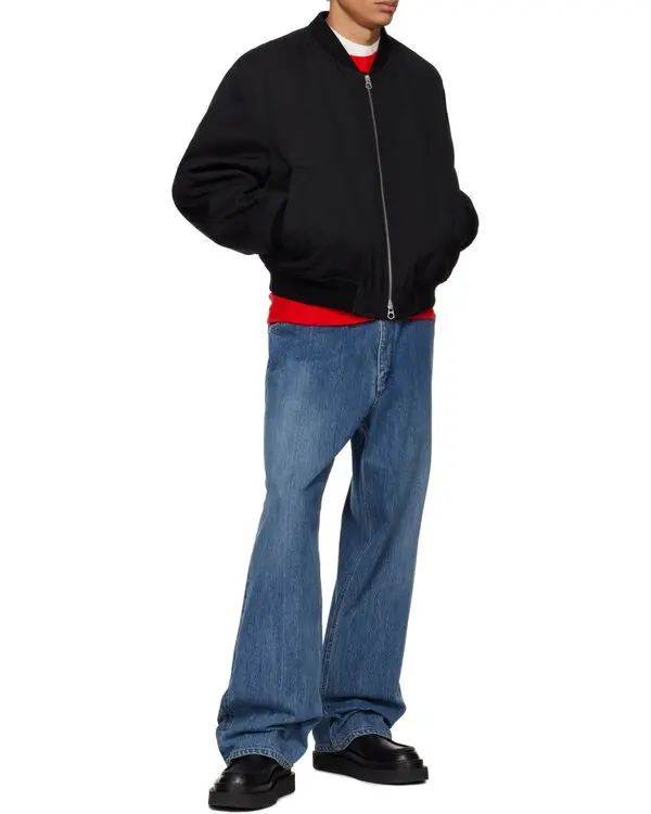 JIL SANDER Padded Bomber Jacket