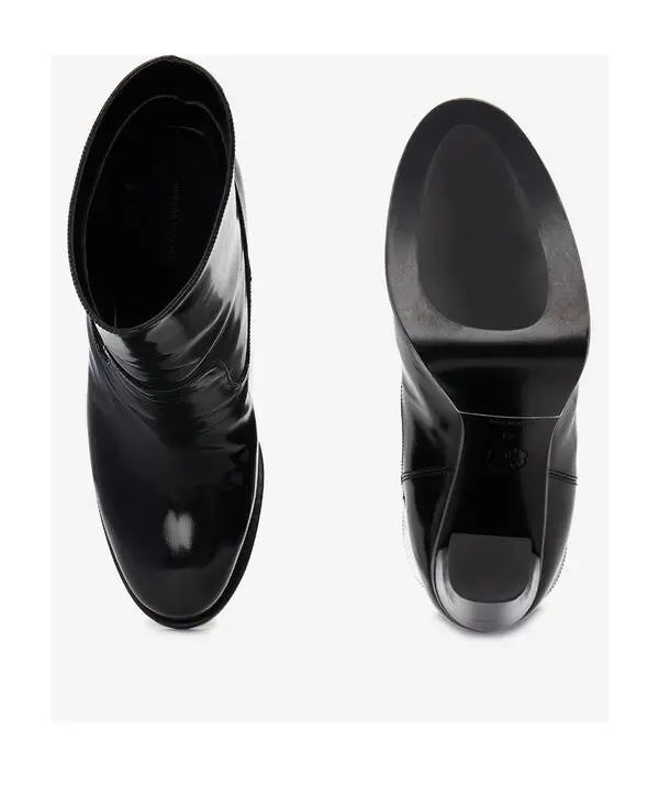 Alexander McQueen Platform Ankle Boots With High Heel