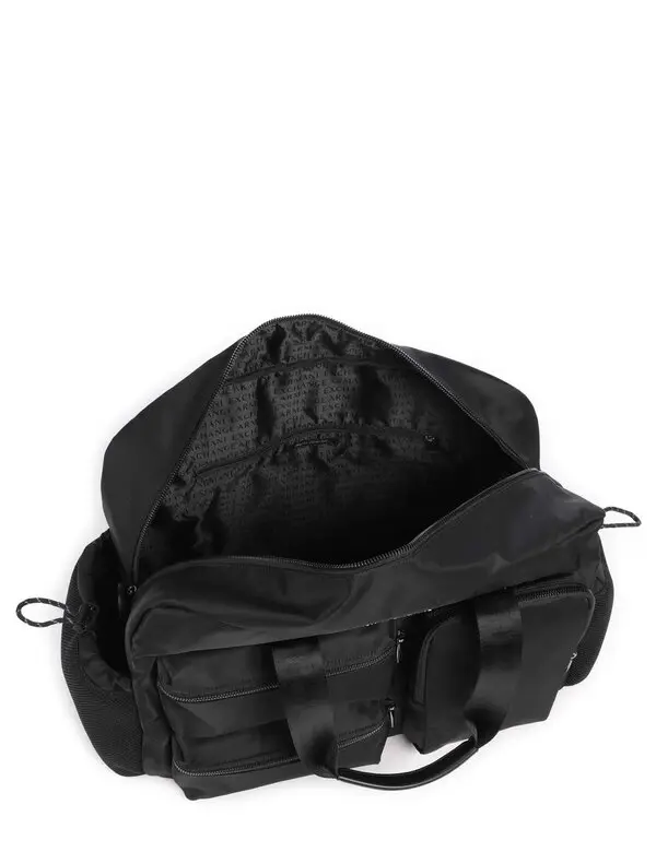 Armani Exchange Double-handled Shoulder Bag With Detachable Strap