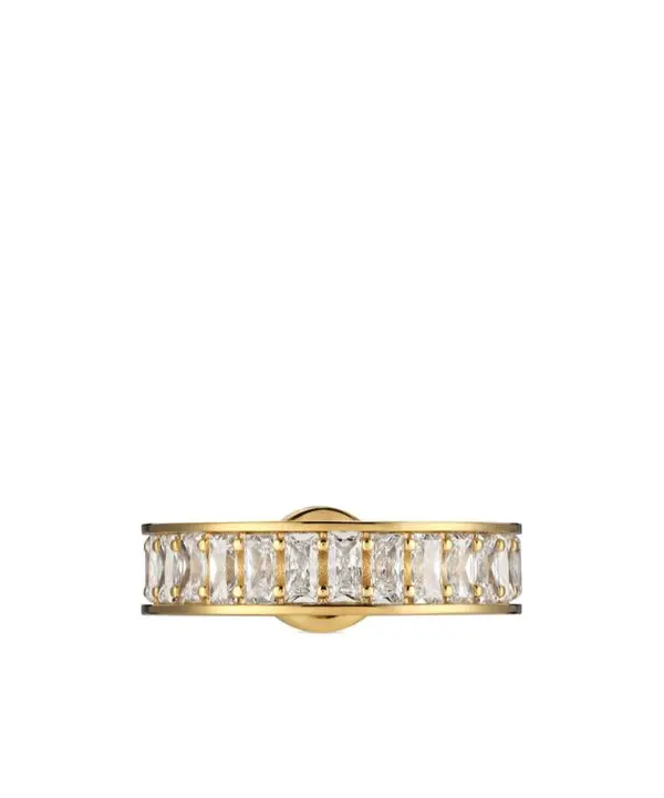 Gucci Blondie Wide Crystal Ring