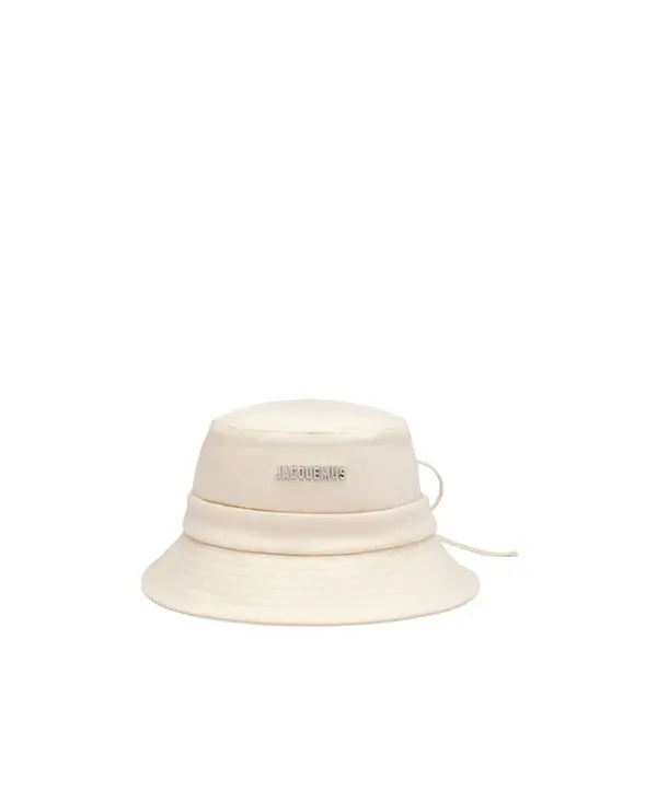 Jacquemus Le Chapeau Bob Gadjo Bucket Hat - Off White