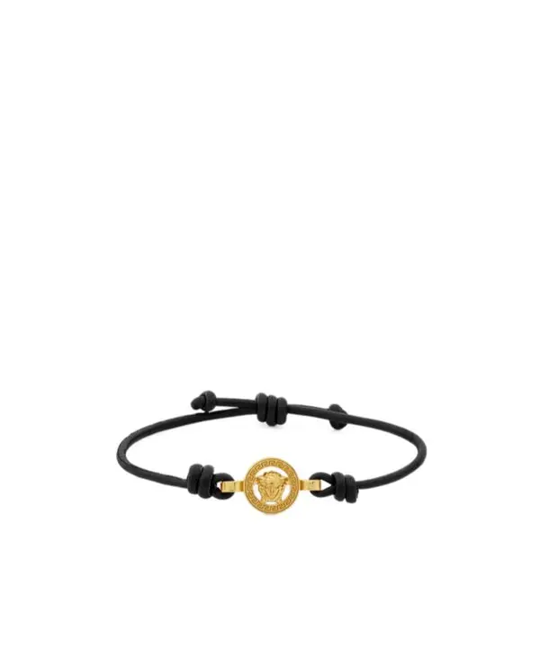 Versace Medusa '95 Knot Bracelet - Black/gold