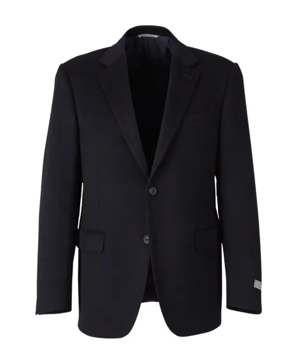 Canali Classic Fit Cashmere Blazer - Black