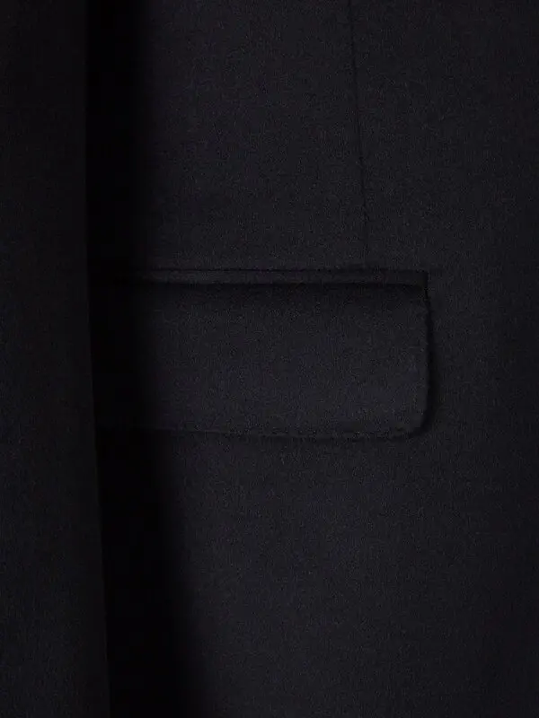 Canali Classic Fit Cashmere Blazer - Black