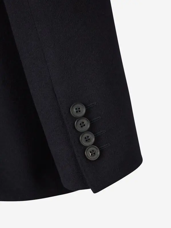 Canali Classic Fit Cashmere Blazer - Black