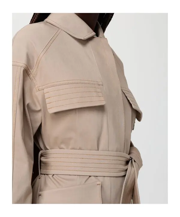 Max Mara Long-sleeved Collared Jacket