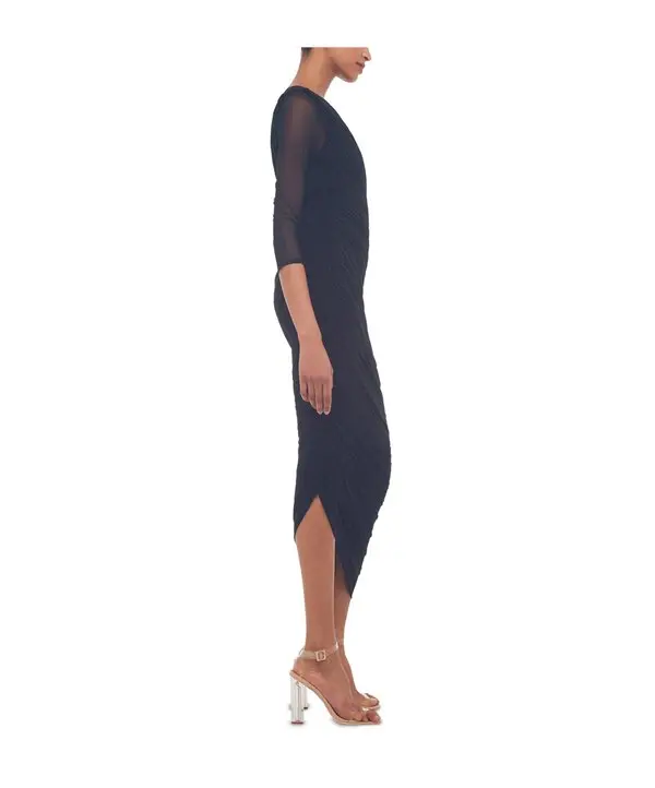 Norma Kamali One-shoulder Asymmetrical Hem Dress