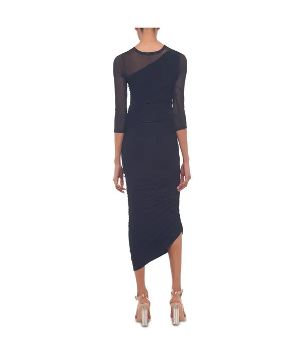 Norma Kamali One-shoulder Asymmetrical Hem Dress