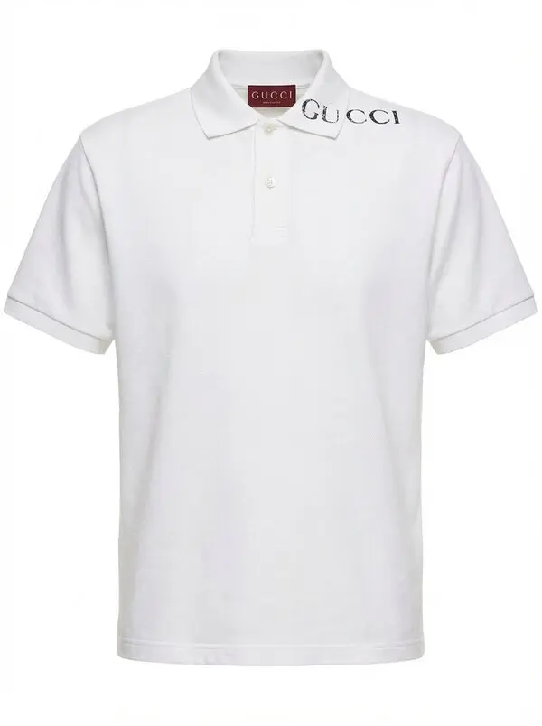 Gucci Printed Polo Shirt