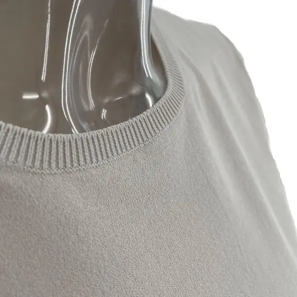 Max Mara Sleeveless Crewneck Top - Gray