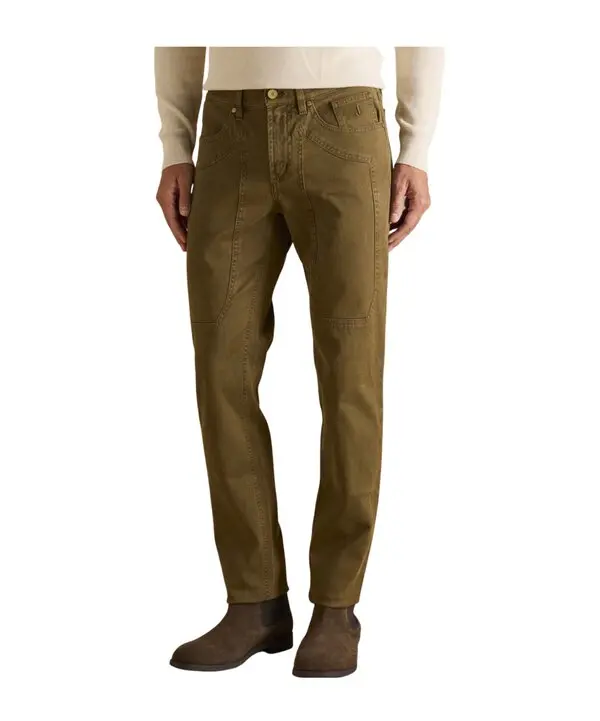 JECKERSON Belt Loop Jeans - Brown