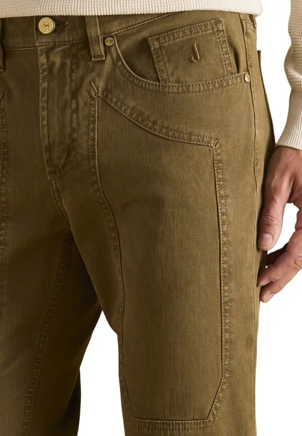 JECKERSON Belt Loop Jeans - Brown