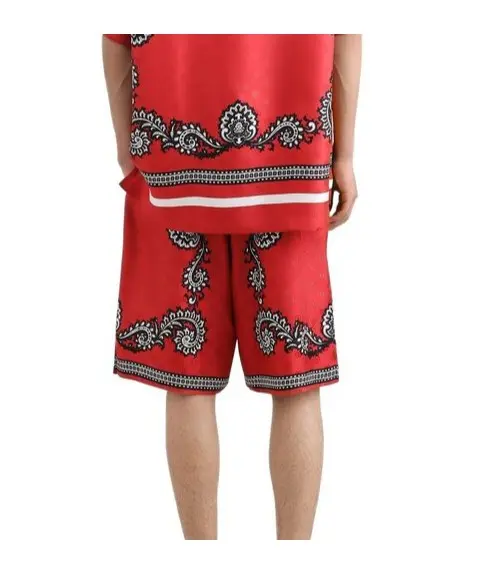 Dolce & Gabbana Printed Bandana Motif Bermuda Shorts