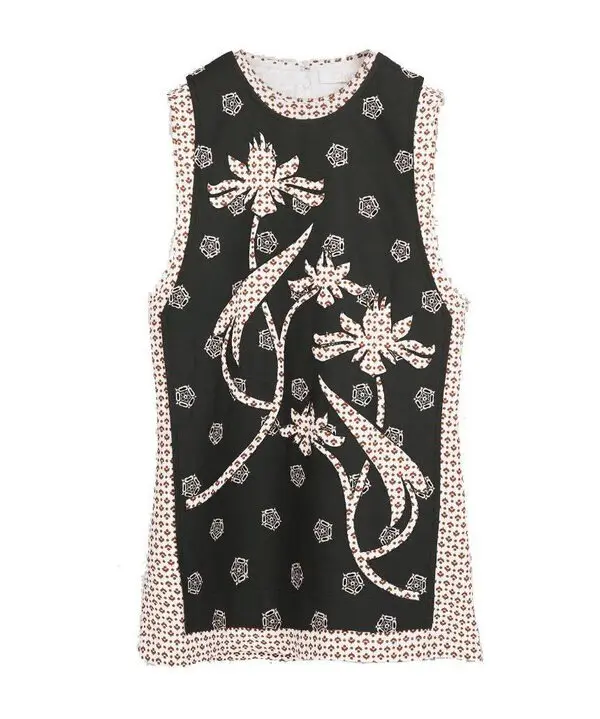 Chloé Sleeveless Round Neck Blouse