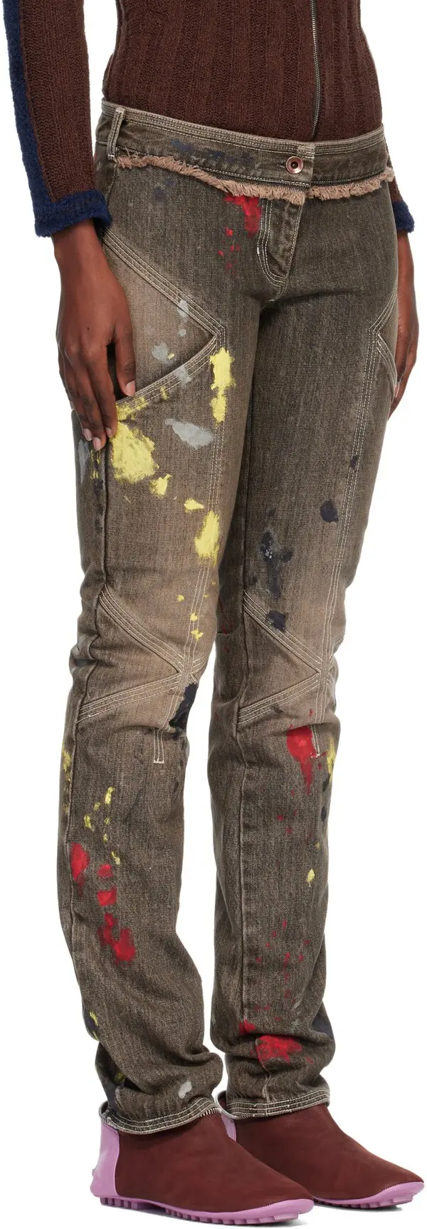 KIKO KOSTADINOV Straight-leg Jeans