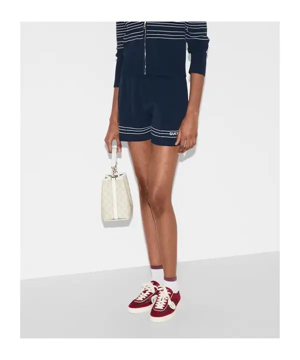 Gucci Intarsia Knit Shorts