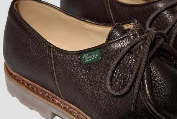 Paraboot Round-toe Loafers With Norwegian Stitching - Black
