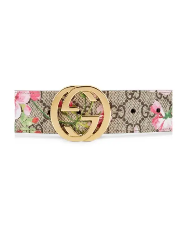 Gucci Gg Blooms Flower Belt