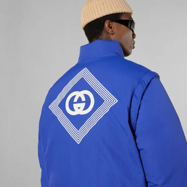 Gucci Detachable Sleeve Puffer Jacket