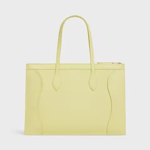 Celine Flat Luggage In Glossy Calfskin