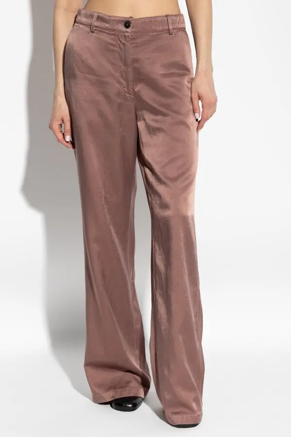 Dries Van Noten Wide Leg Trousers