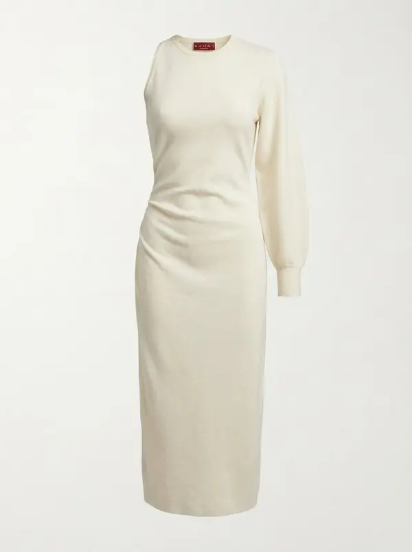 Gucci Mid-length Sable Dress - Ivory White