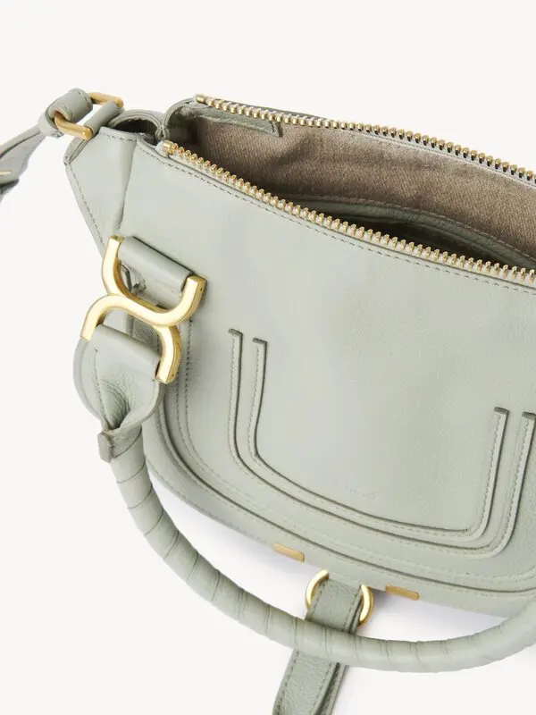 Chloé Marcie Shoulder Bag - Gray
