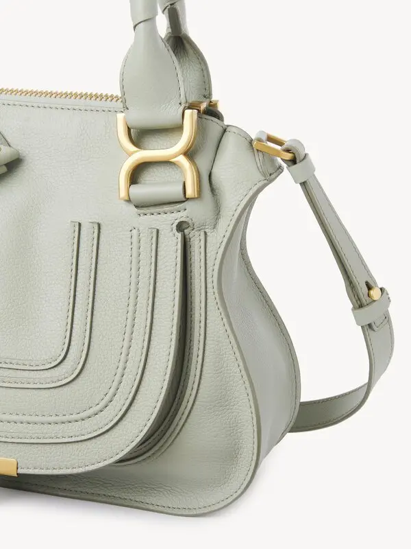 Chloé Marcie Shoulder Bag - Gray