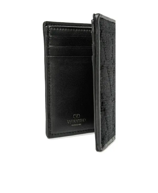 Valentino Garavani Toile Iconographe Bi-fold Cardholder