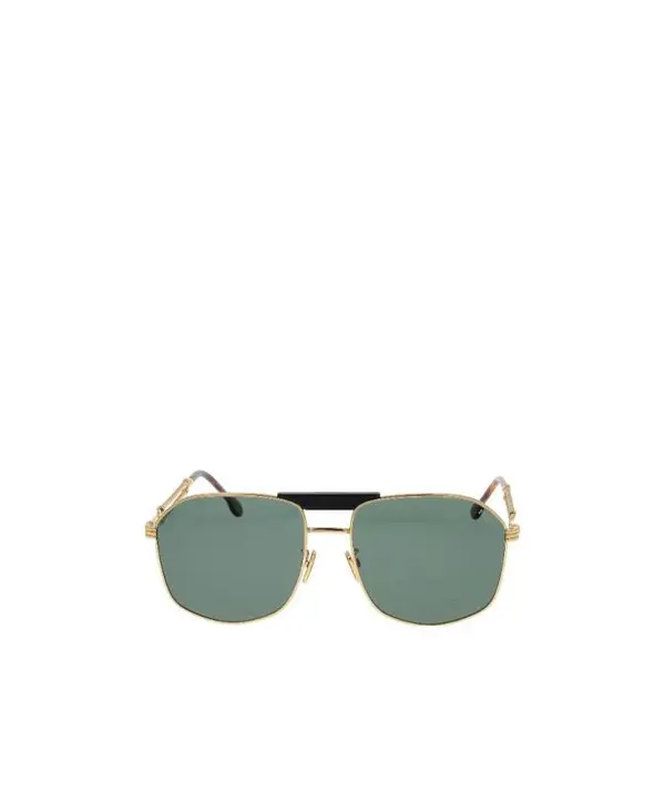 FRED Logo Aviator Sunglasses - Green