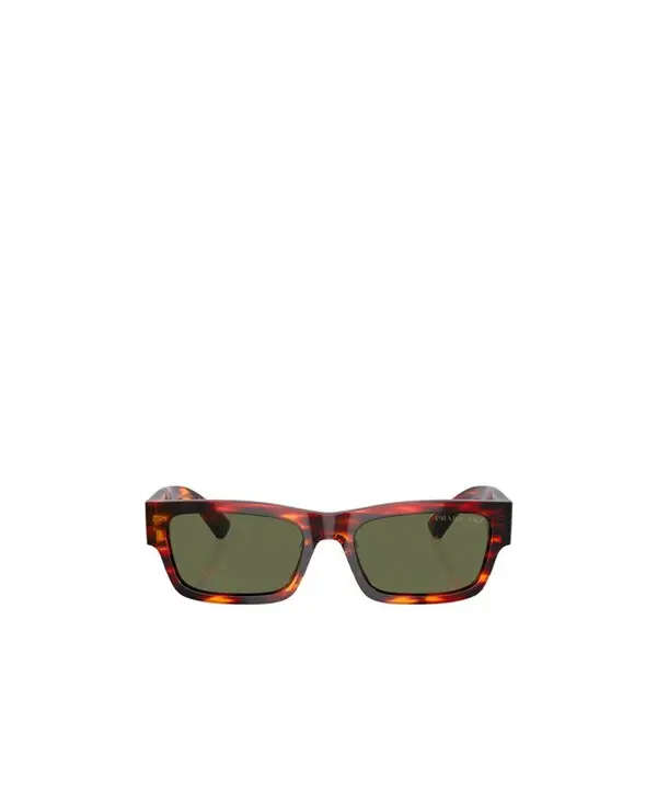 Prada Rectangular Frame Sunglasses - Green