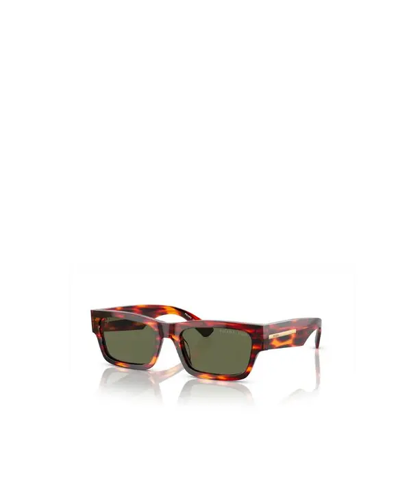 Prada Rectangular Frame Sunglasses - Green
