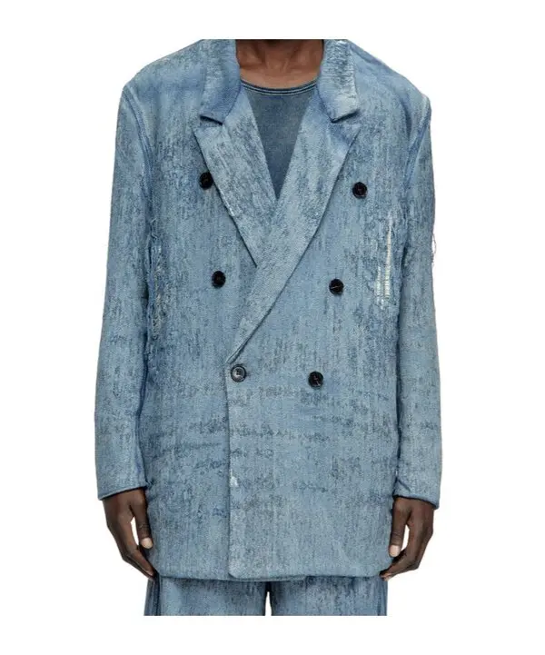 DIESEL® D-pekka Double-breasted Blazer