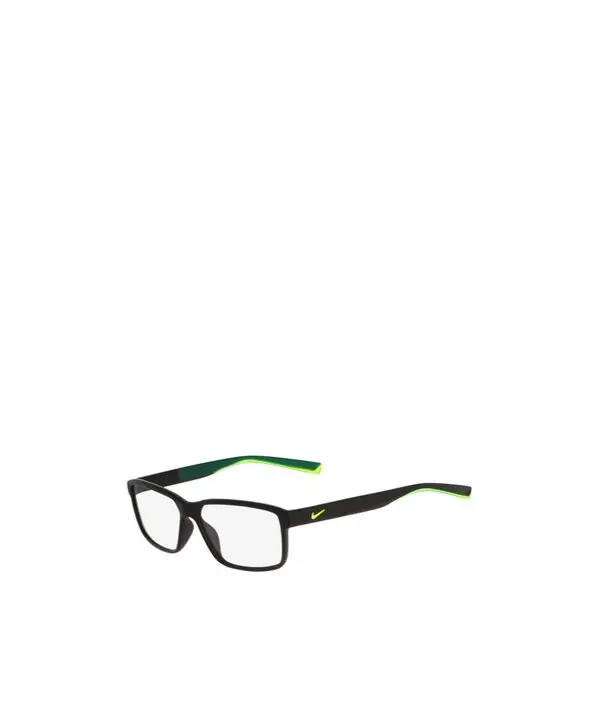 Nike Geometric Rectangle Eyeglasses - Black