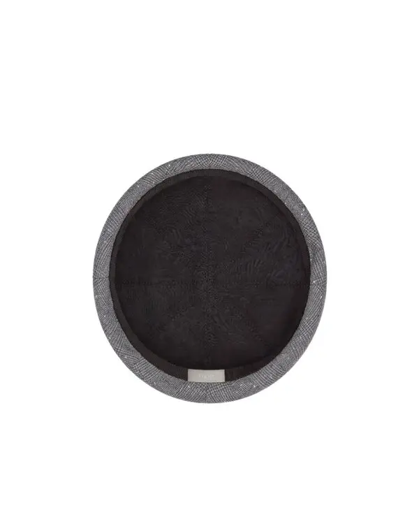 Dior Wool Plaid Beret