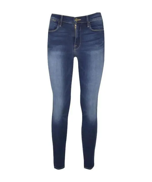 FRAME Dark Wash Denim Jeans - Blue