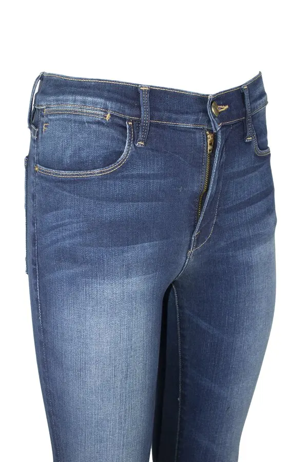 FRAME Dark Wash Denim Jeans - Blue