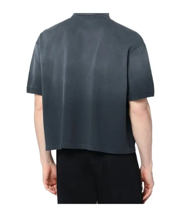 Alexander McQueen Gradient Short-sleeve Polo Shirt