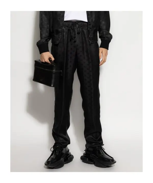 Dolce & Gabbana Monogram Jacquard Trousers