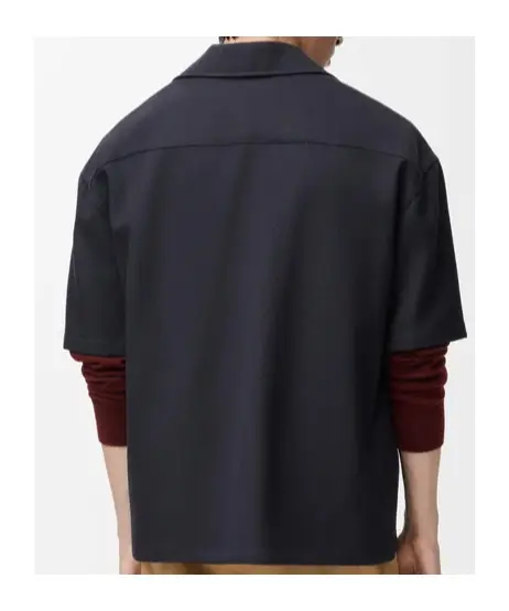 Loewe Short Sleeve Shirt In Wool