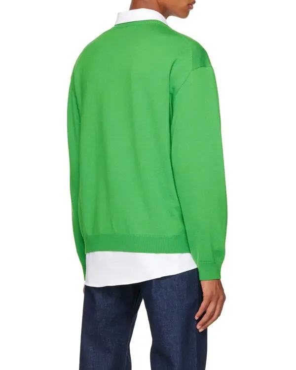 Kenzo Logo Embroidered Crewneck Sweater