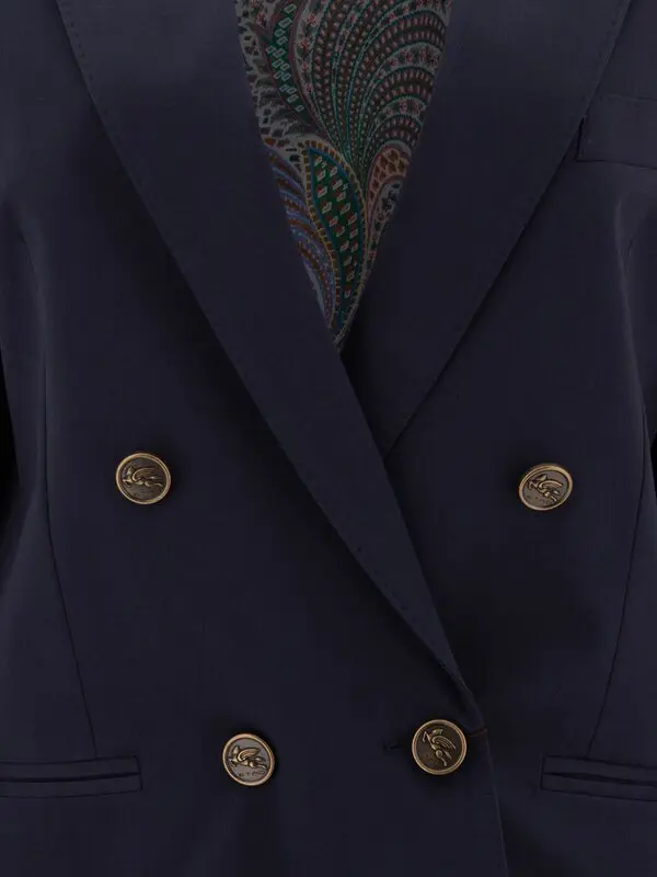 Etro Double Breasted Jacket