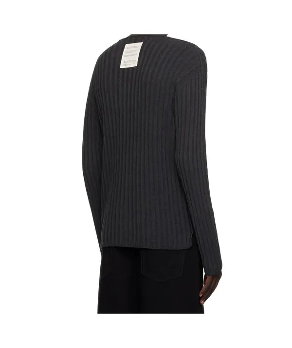 Acne Studios Ribbed Crew Neck Jumper
